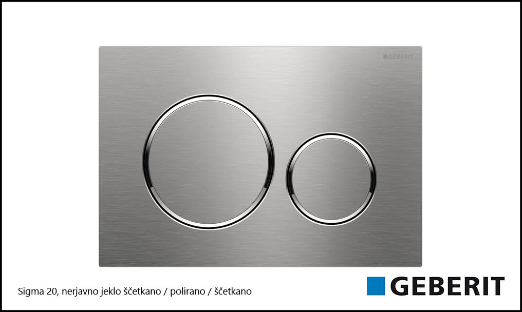 Aktivirne tipke GEBERIT